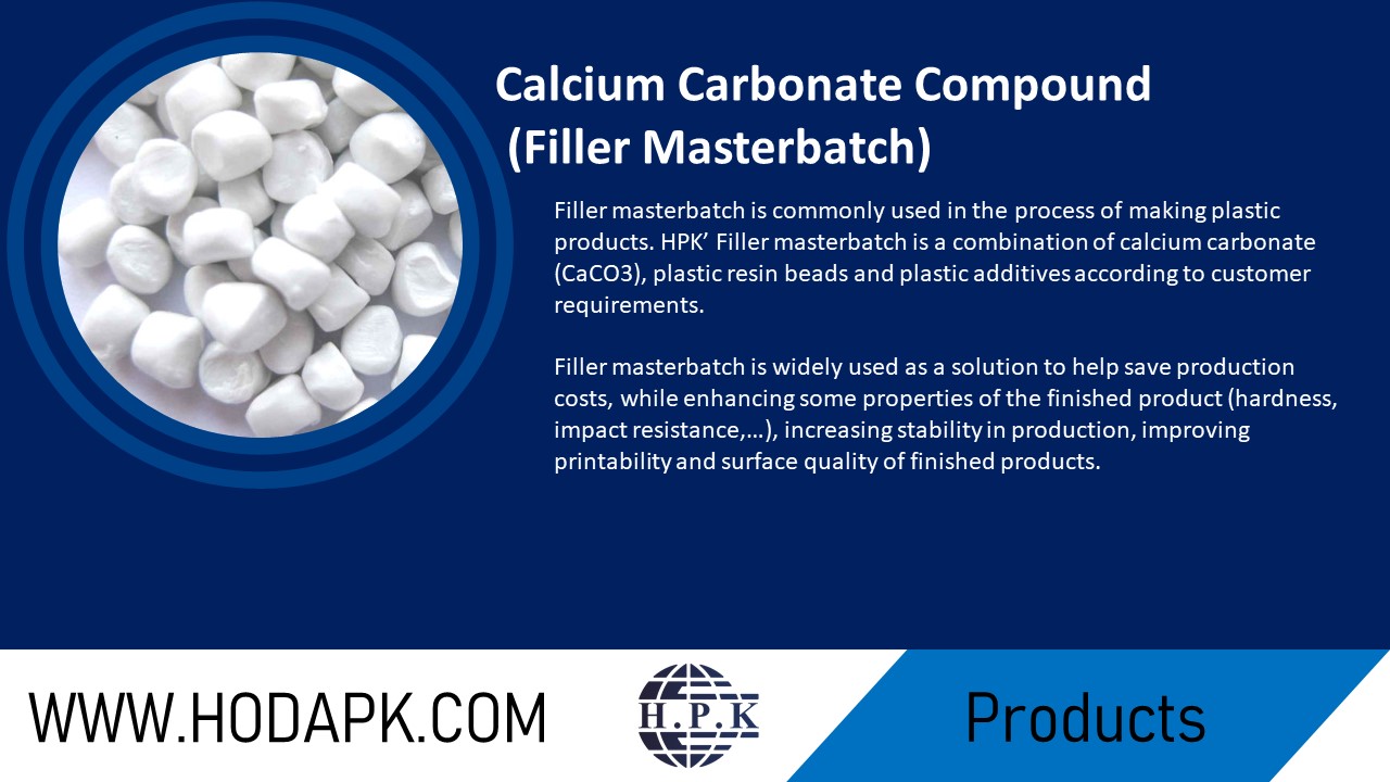Calcium Carbonate Compound (Filler Masterbatch) - هدی پارسیان کالا
